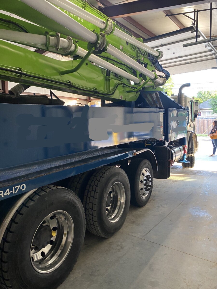 2007 40m Concord on 2007 MACK - Global Concrete Pumps