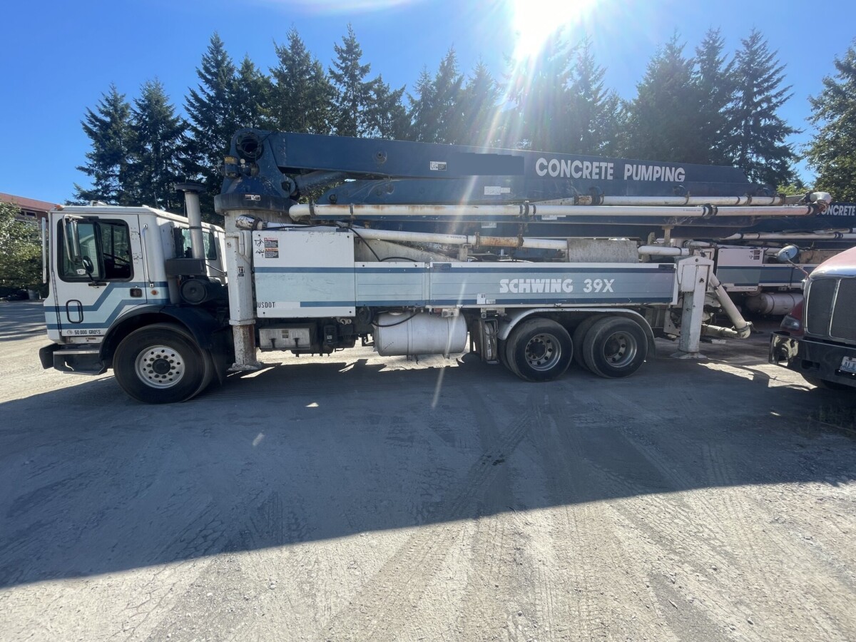 2001 Schwing 39m on 2001 MACK | Global Concrete Pumps